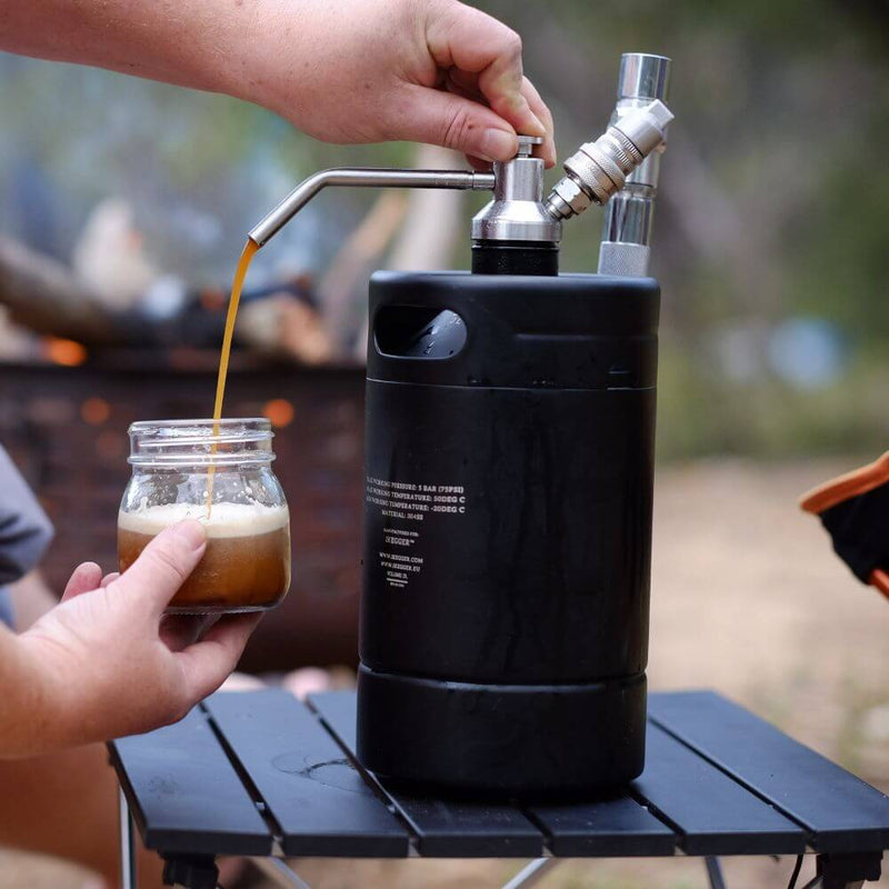 Brew a Delicious Cup of Cold Brew Coffee with a Mini Keg System