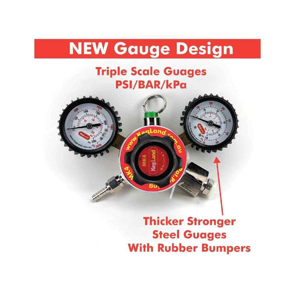 Type 30 - MK4 Regulator (4.5bar PRV & 100psi Gauge)
