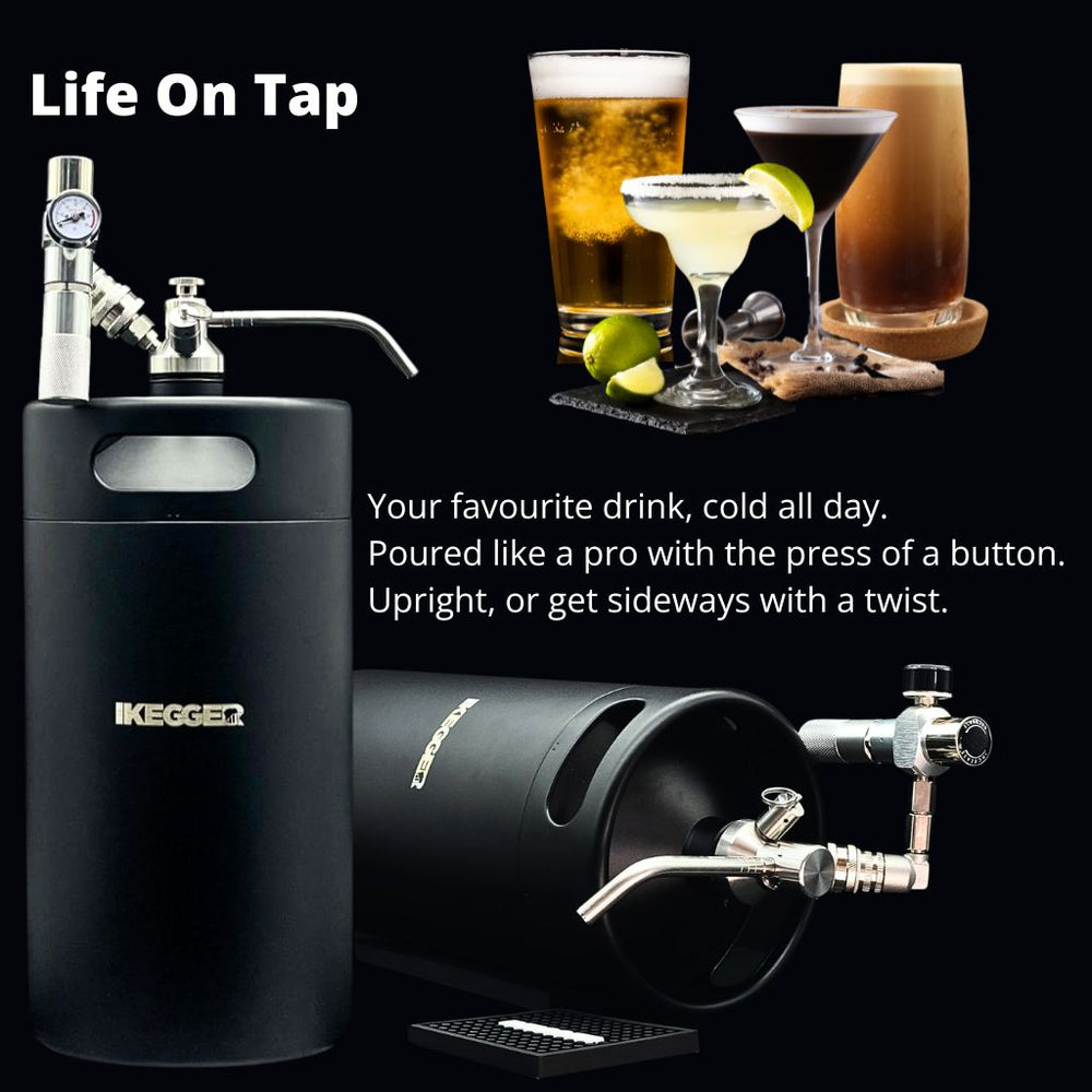 iKegger Europe | Mini Kegs & Home Brew Equipment For Beer, Coffee etc.